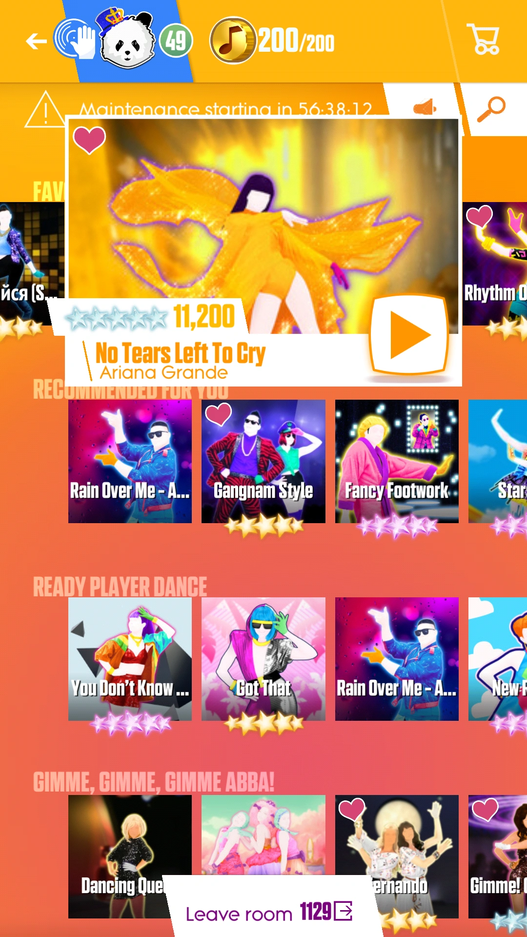 User blog:OneEmoticon/Just Dance Now (Menu Screenshots Phone Edition ...