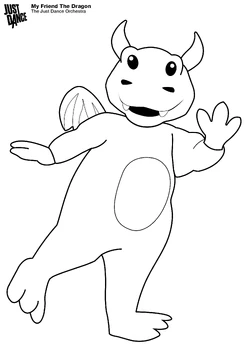 coloring pages just dance