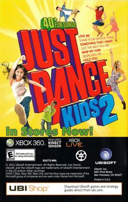 Just Dance Kids 2 Just Dance Wiki Fandom