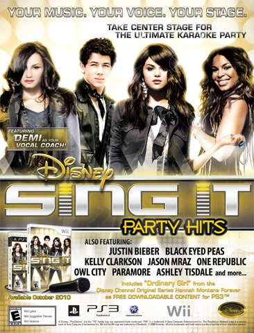 Disney Sing It: Party Hits | Justin Bieber Wiki | Fandom