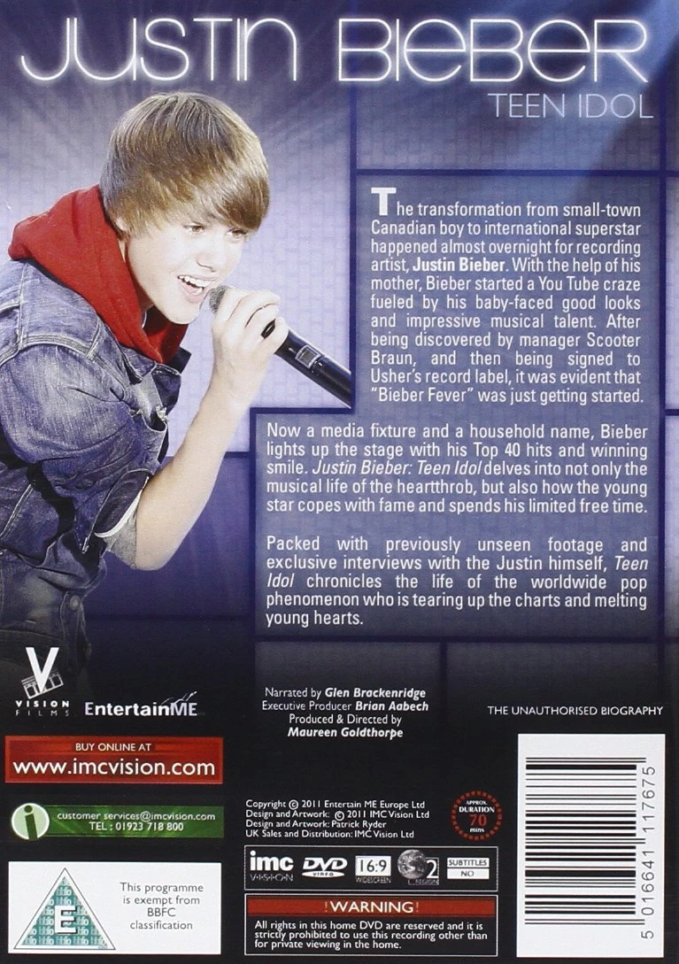 Justin Bieber: Teen Idol: Editions | Justin Bieber Wiki | Fandom