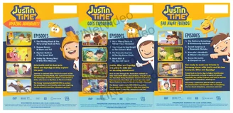 List of Justin Time DVDs | Justin Time Wiki | Fandom