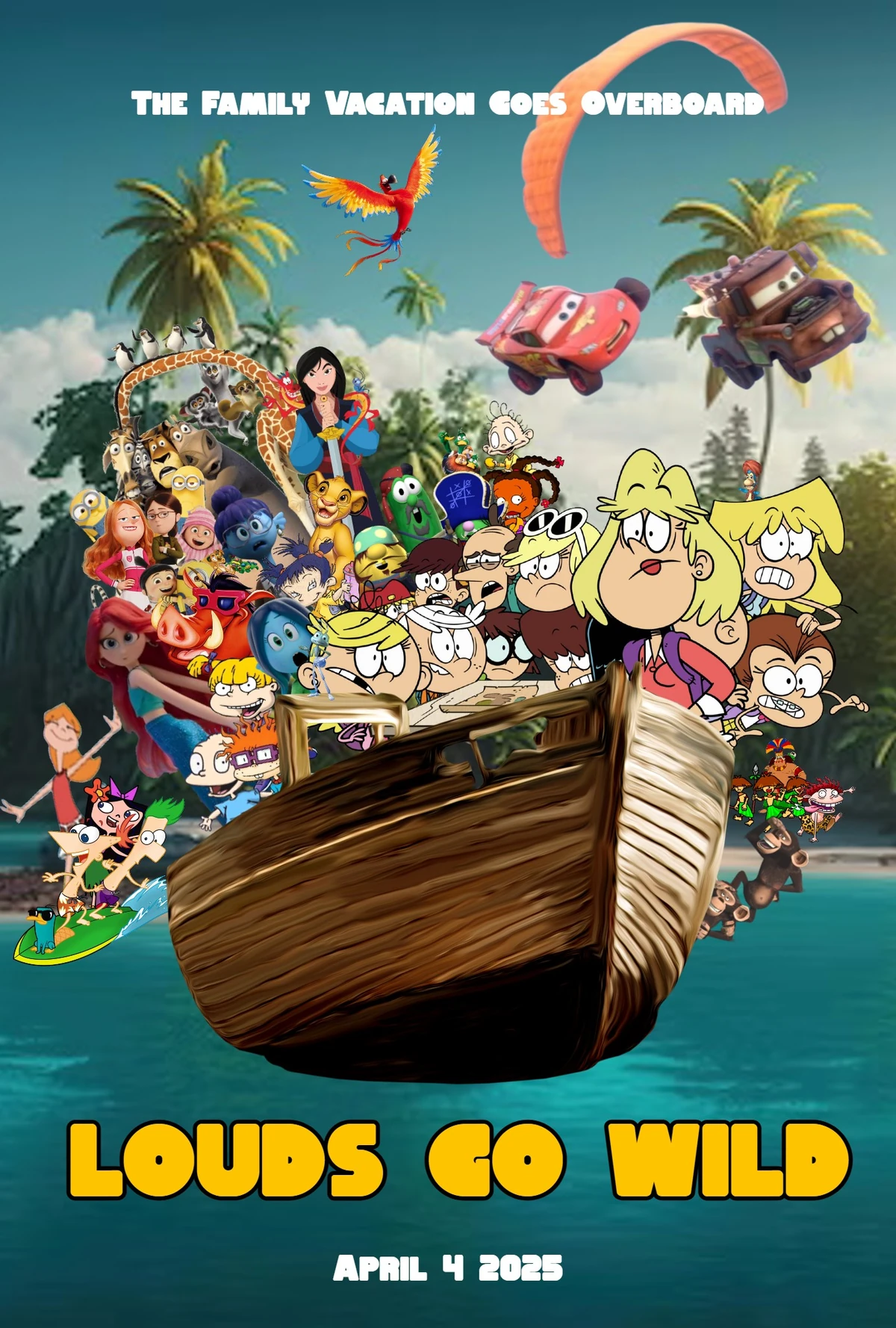 The Louds to the Disney-Warner Bros. Studios Theme Park Legacy Super ...