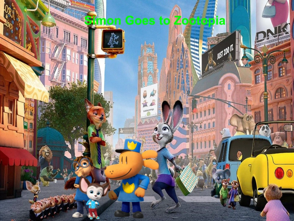 Simon Goes to Zootopia | Justin Quintanilla Wiki | Fandom