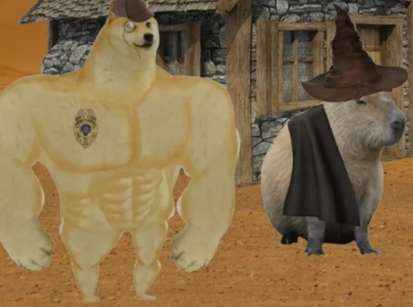 Buff doge and capybara mage | K10CE Wiki | Fandom