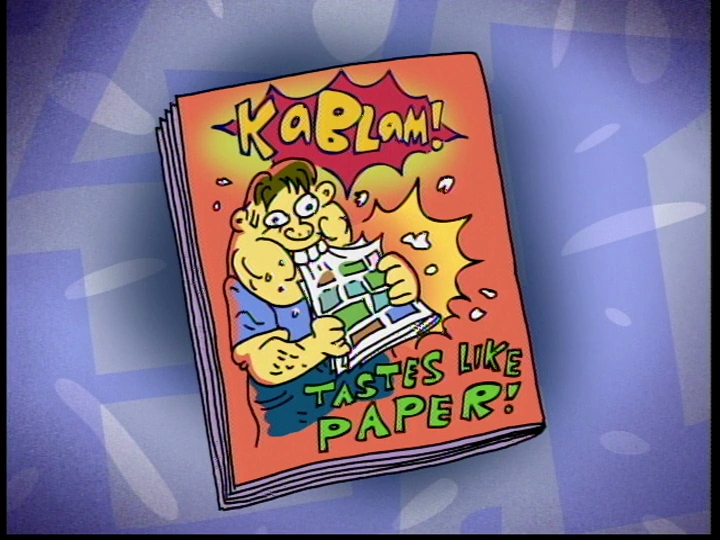 Tastes Like Paper! | KaBlam! Wiki | Fandom