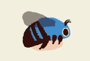 Blue Carpenter Bee | Kabuto Park Wiki | Fandom