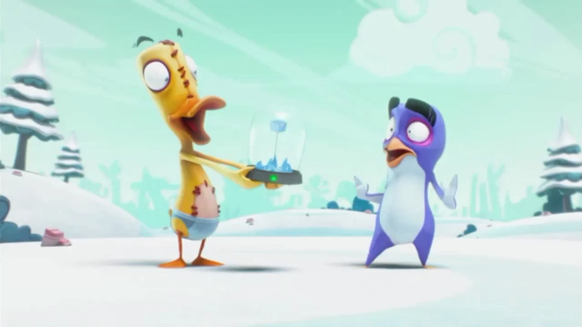 La relation entre Olaf et Coin-Coin | Wiki Kaeloo | Fandom