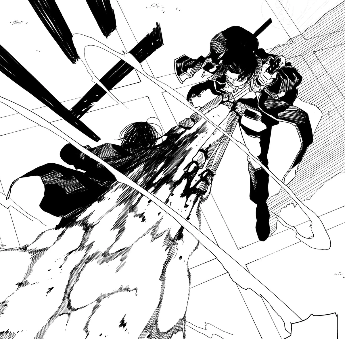 Chihiro Rokuhira vs. Hiyuki Kagari | Kagurabachi Wiki | Fandom