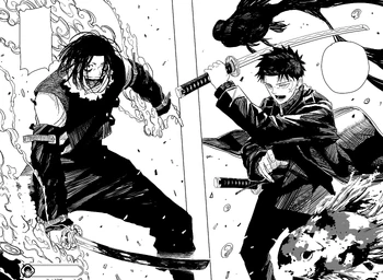 Chihiro Rokuhira vs. Genichi Sojo | Kagurabachi Wiki | Fandom