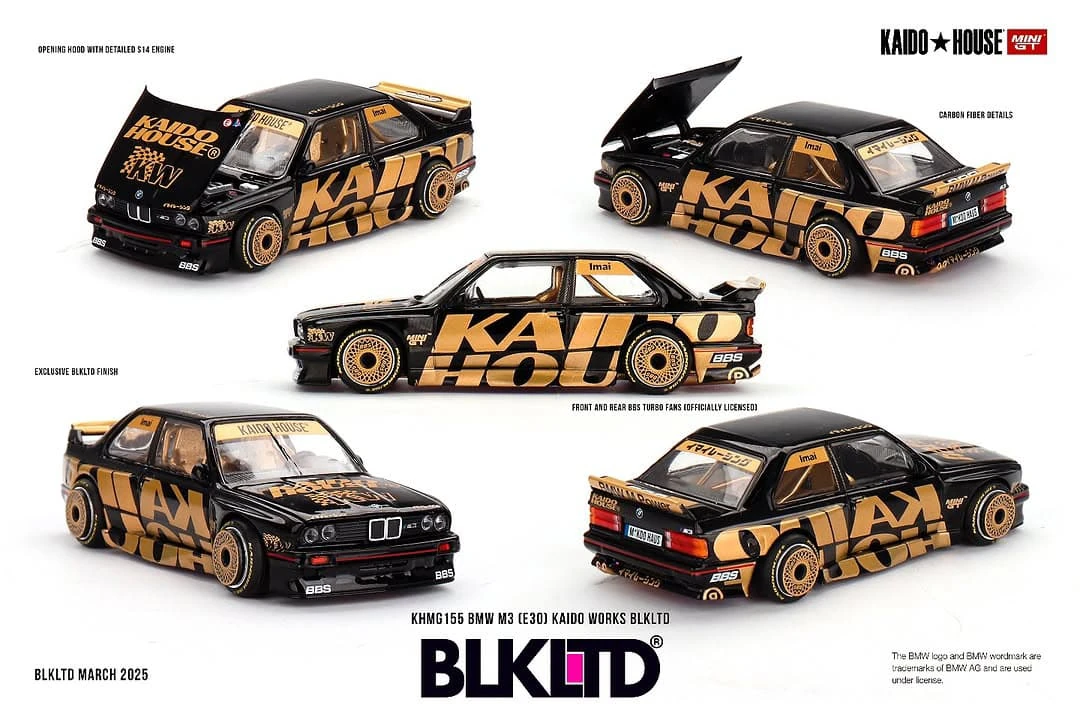 BMW M3 (E30) Kaido Works BLKLTD | Kaido House Garage Wiki | Fandom