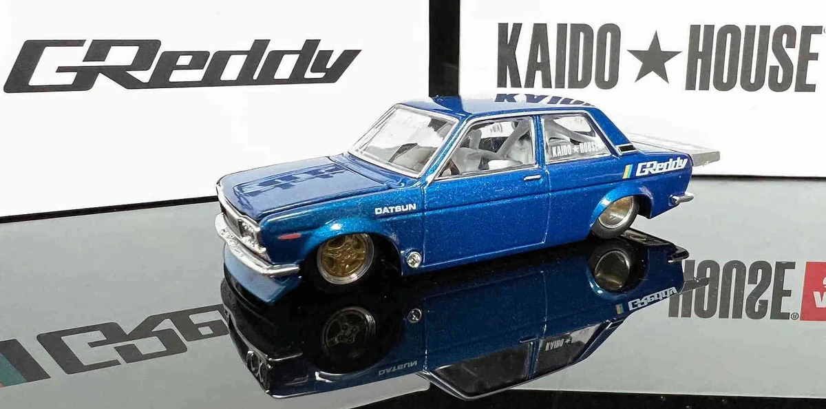 Datsun 510 Pro Street GReddy Blue GReddy Exclusive | Kaido House Garage ...