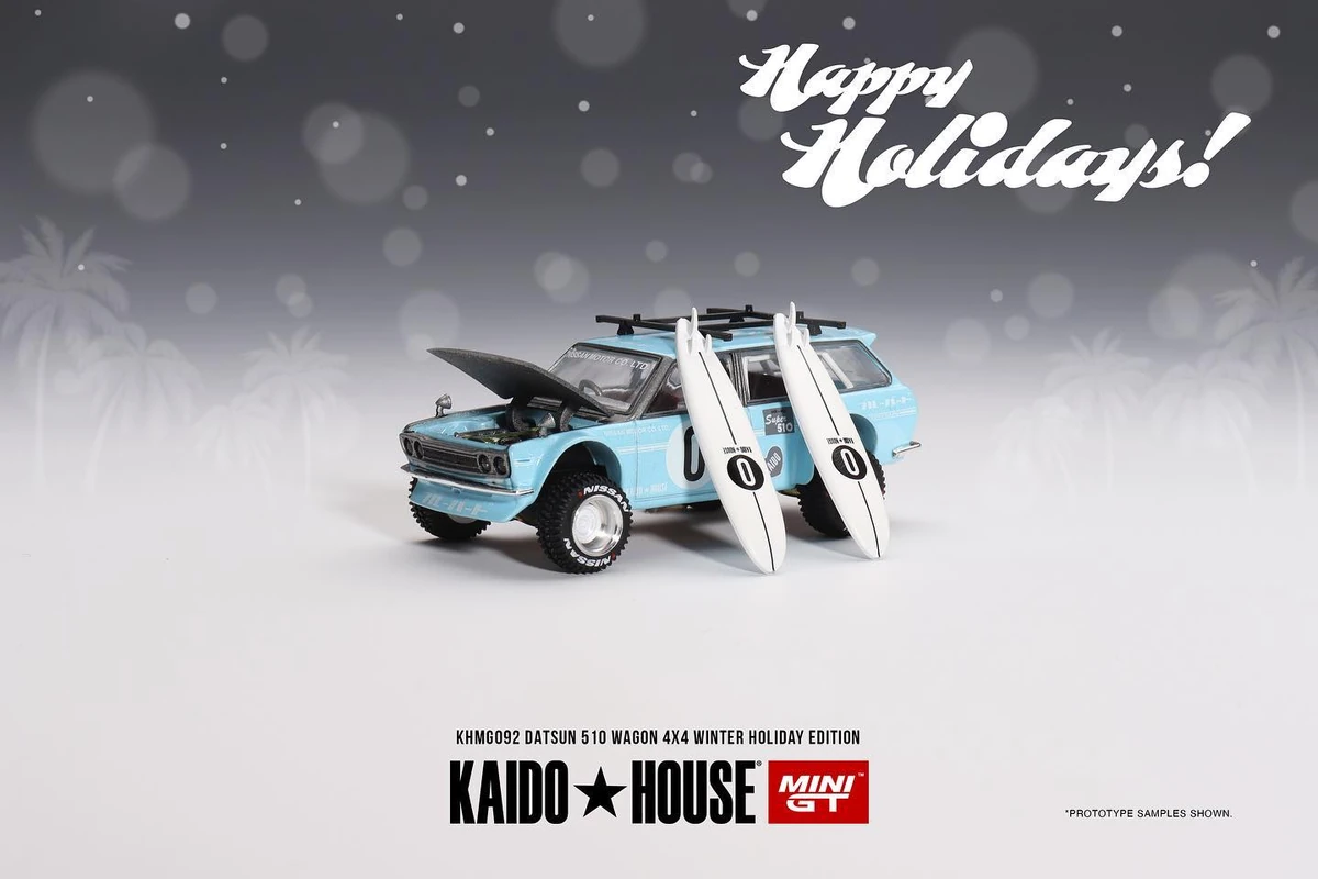Datsun KAIDO 510 Wagon 4x4 Winter Holiday Edition | Kaido House Garage ...