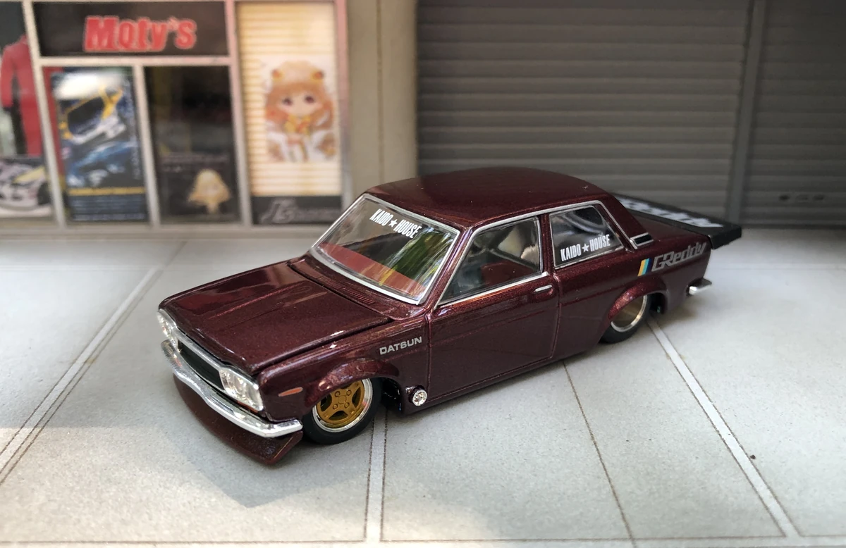 Datsun 510 Pro Street GReddy Black Limited | Kaido House Garage Wiki ...