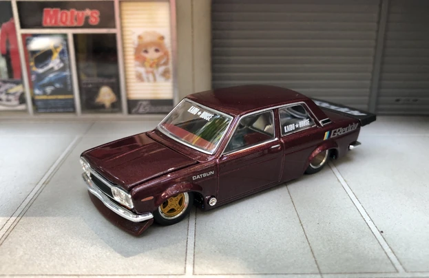 Datsun 510 Pro Street GReddy Black Limited | Kaido House Garage Wiki ...