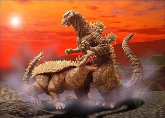 Godzilla Vs Anguirus Rodan And King Caesar