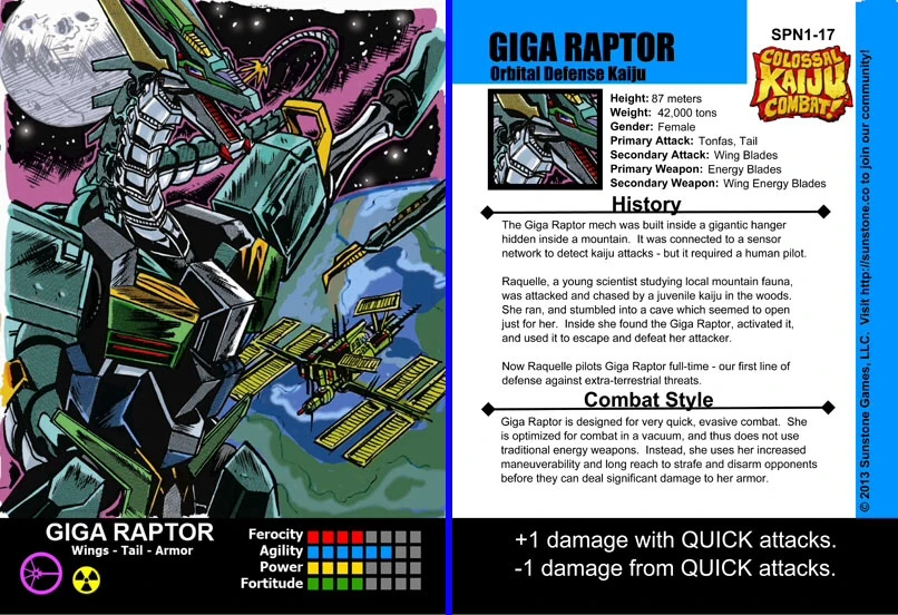 Giga Raptor | KaijuCombat Wiki | Fandom