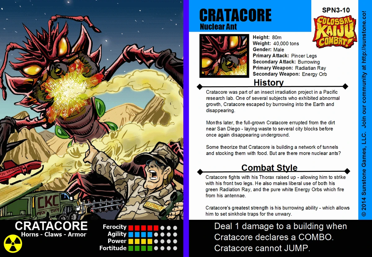 Cratacore | KaijuCombat Wiki | Fandom