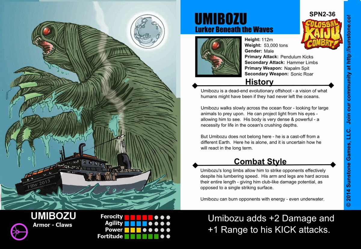 Umibozu | KaijuCombat Wiki | Fandom