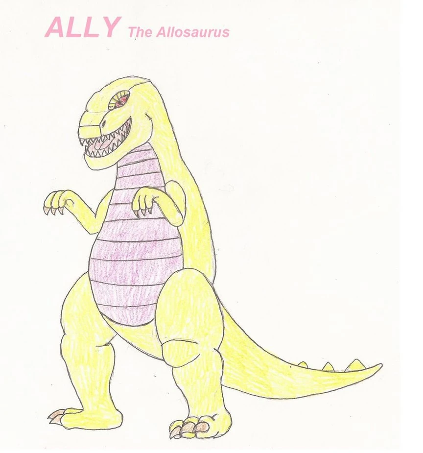 Ally the Allosaurus | KaijuCombat Wiki | Fandom