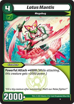 Lotus Mantis | Kaijudo Custom Cards Wiki | Fandom