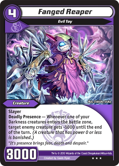 Fanged Reaper | Kaijudo Custom Cards Wiki | Fandom