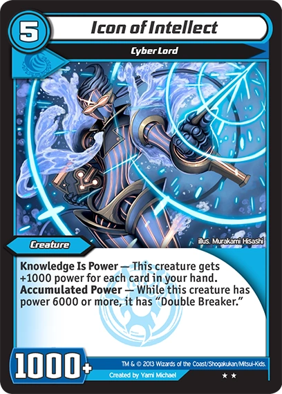 Icon of Intellect | Kaijudo Custom Cards Wiki | Fandom