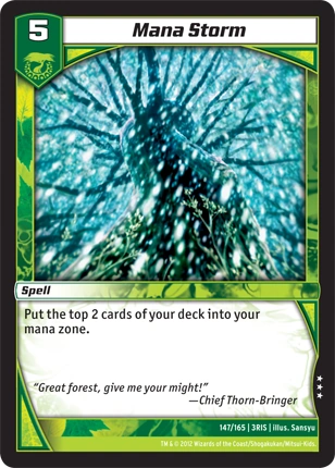 Mana Storm | Kaijudo Wiki | Fandom