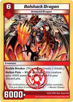 Bolshack Dragon | Kaijudo Wiki | Fandom
