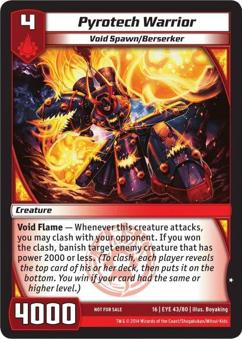 Pyrotech Warrior | Kaijudo Wiki | Fandom