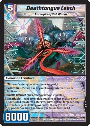 Deathtongue Leech | Kaijudo Wiki | Fandom