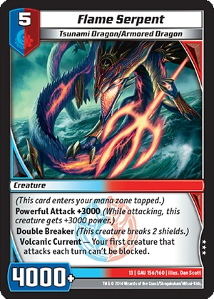 Flame Serpent | Kaijudo Wiki | Fandom