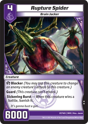 Rupture Spider | Kaijudo Wiki | Fandom