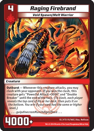 Raging Firebrand | Kaijudo Wiki | Fandom