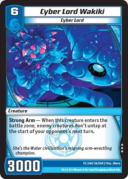 Cyber Lord Wakiki | Kaijudo Wiki | Fandom