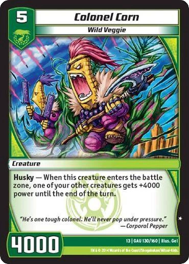 Colonel Corn | Kaijudo Wiki | Fandom