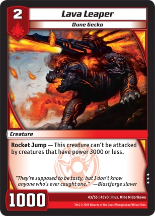 Lava Leaper | Kaijudo Wiki | Fandom