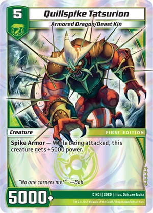 Quillspike Tatsurion | Kaijudo Wiki | Fandom