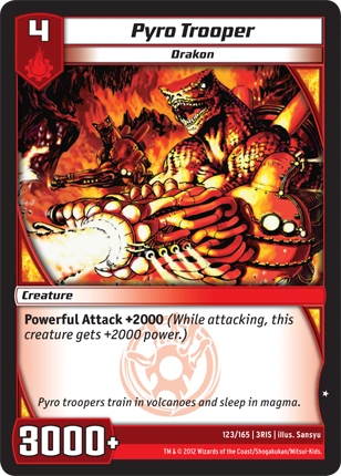 Pyro Trooper | Kaijudo Wiki | Fandom