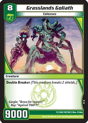 Grasslands Goliath | Kaijudo Wiki | Fandom