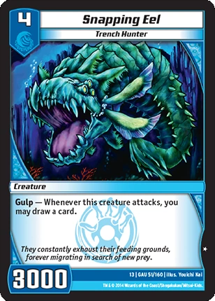 Snapping Eel | Kaijudo Wiki | Fandom