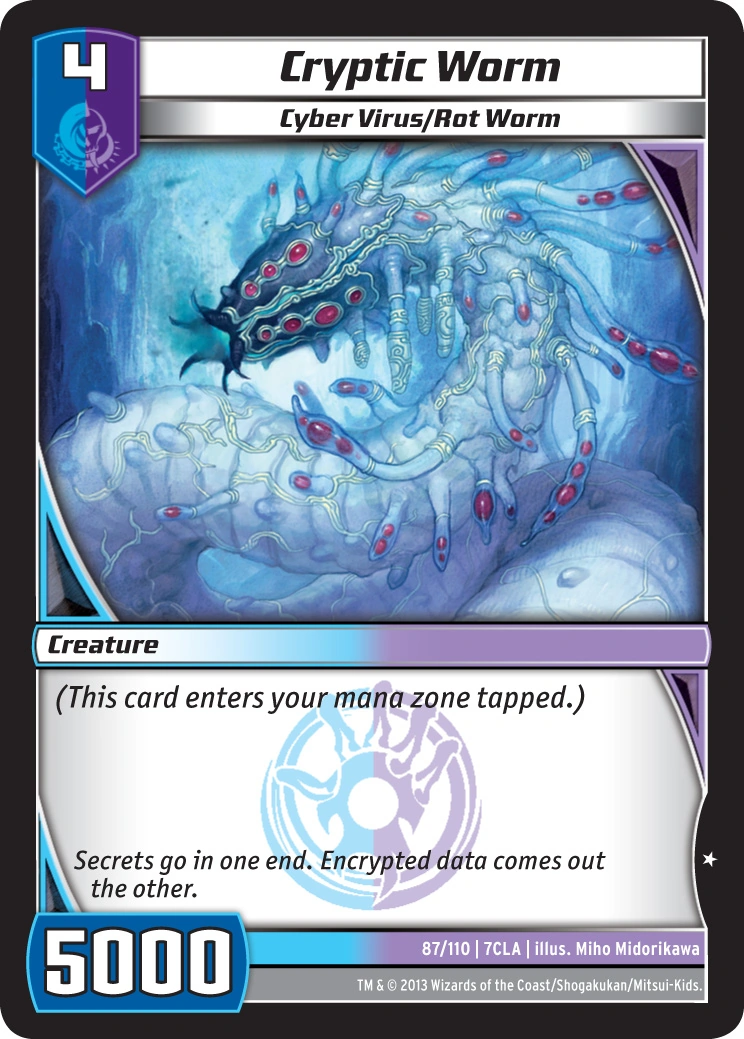 Cryptic Worm | Kaijudo Wiki | Fandom