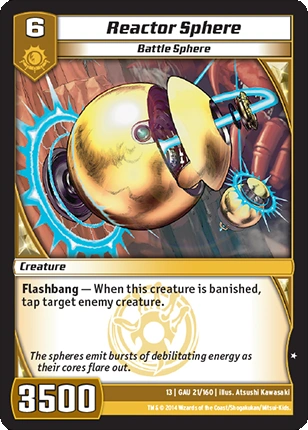 Reactor Sphere | Kaijudo Wiki | Fandom