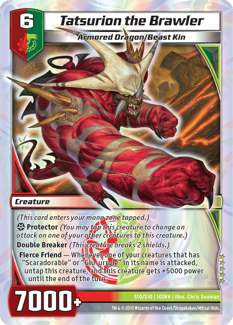 Tatsurion the Brawler | Kaijudo Wiki | Fandom