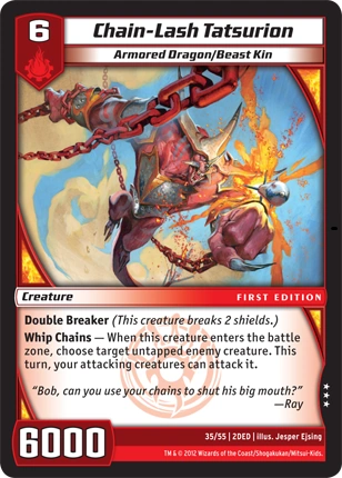 Chain-Lash Tatsurion | Kaijudo Wiki | Fandom