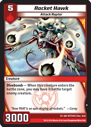 Rocket Hawk | Kaijudo Wiki | Fandom