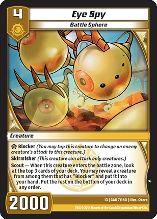 Eye Spy | Kaijudo Wiki | Fandom