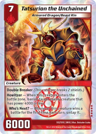 Tatsurion the Unchained | Kaijudo Wiki | Fandom