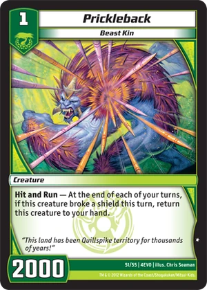 Prickleback | Kaijudo Wiki | Fandom