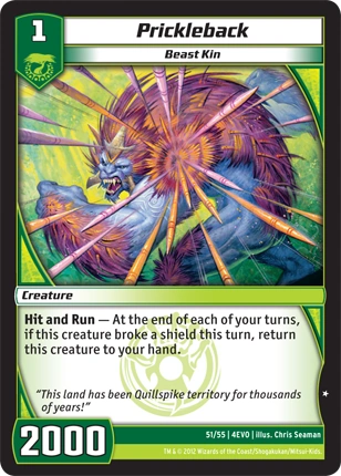 Prickleback | Kaijudo Wiki | Fandom